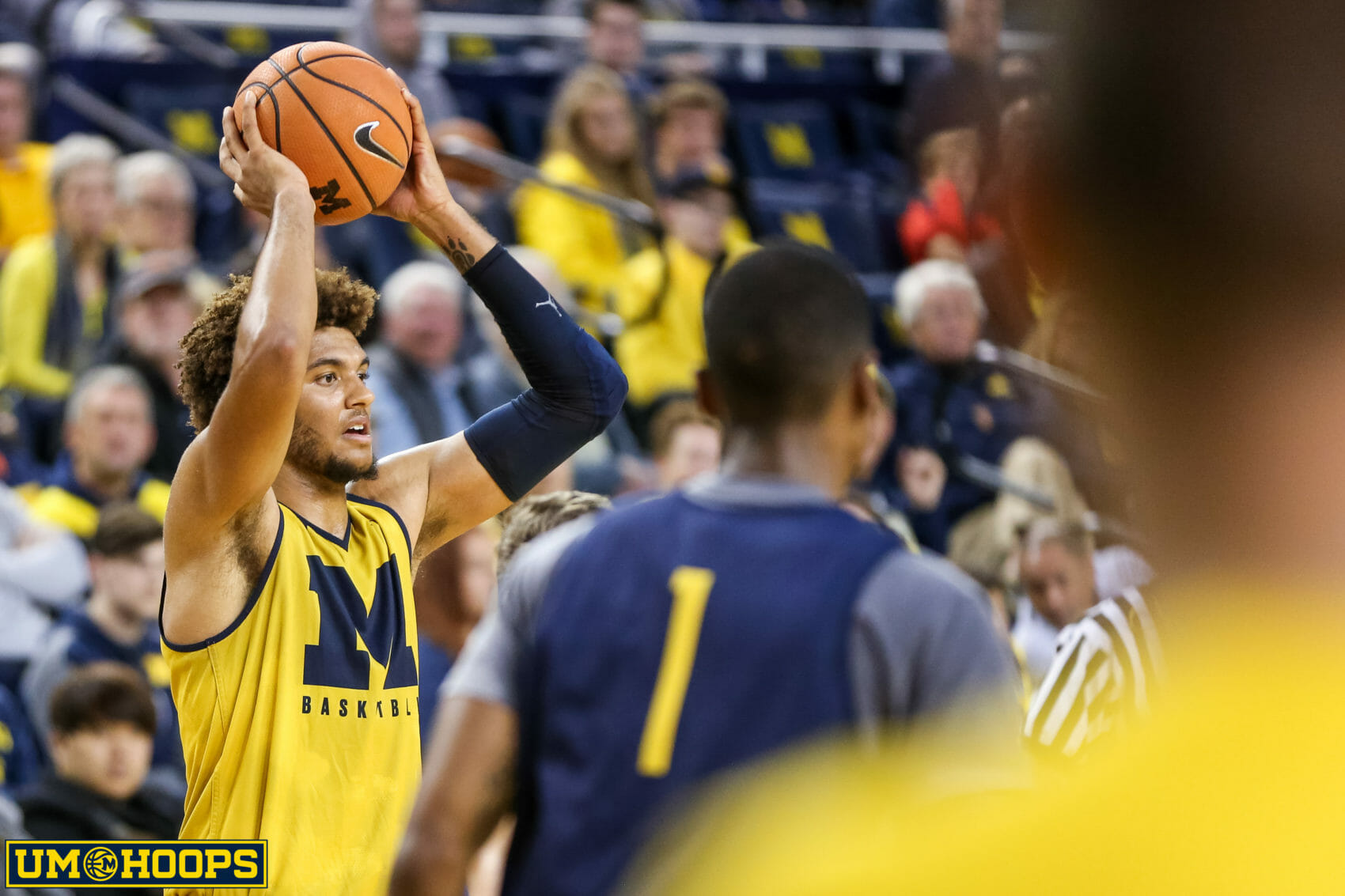 Michigan Open Practice 2017-14 | UM Hoops.com