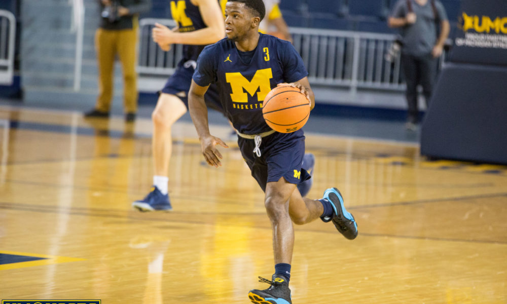 Zavier Simpson brings energy and leadership to point guard battle | UM ...