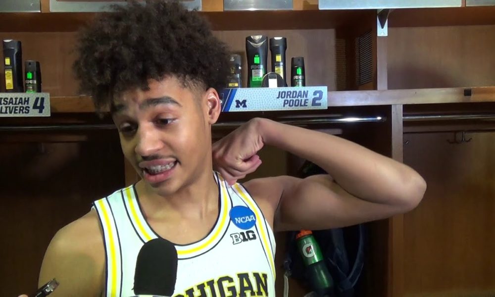 Video: Jordan Poole talks game-winning shot | UM Hoops.com