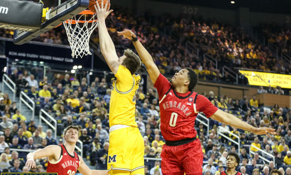 Colin Castleton shows growth in his first extended chance | UM Hoops.com