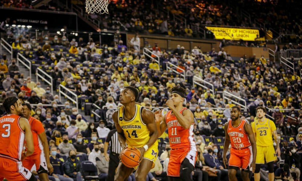 2021-22 Michigan Wolverines Basketball Schedule