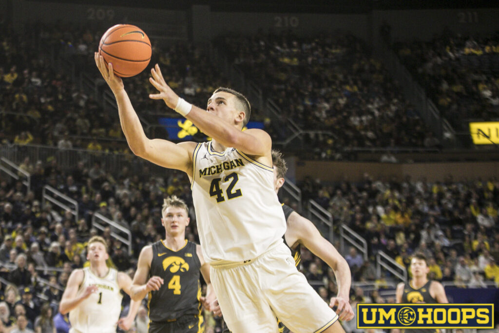 Video: Dusty May, Vlad Goldin and Will Tschetter recap Iowa win | UM ...