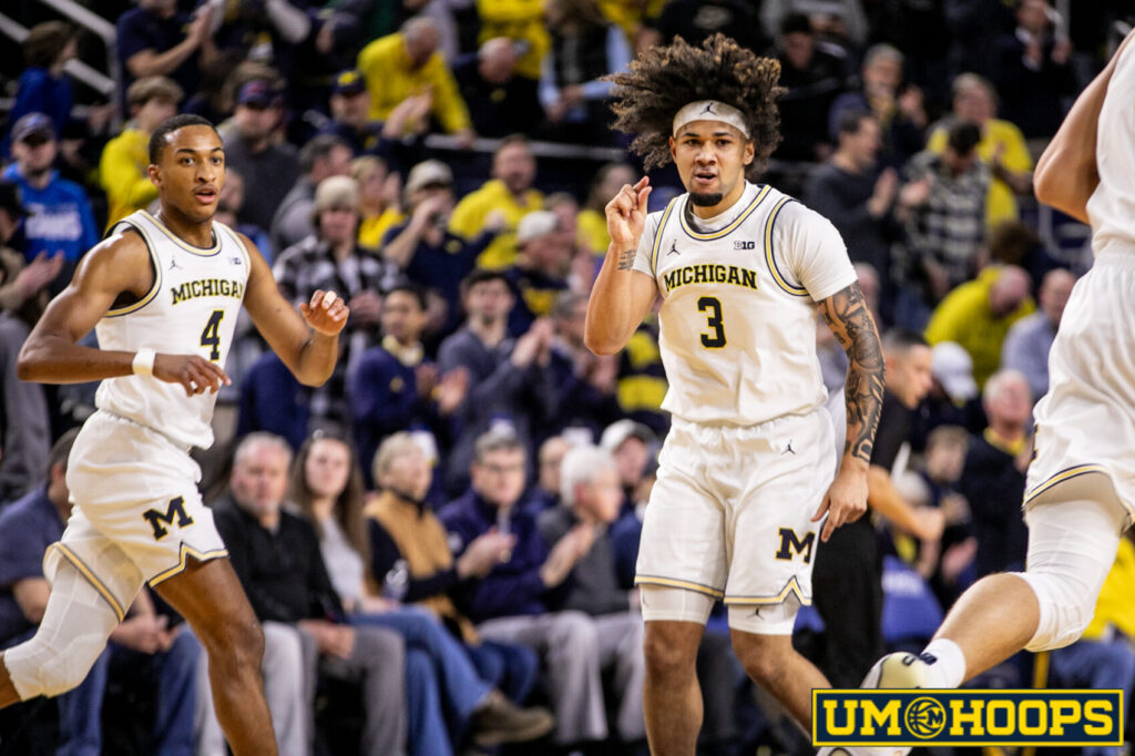 Tre Donaldson leads Michigan's backcourt revival in Big Ten Tournament ...