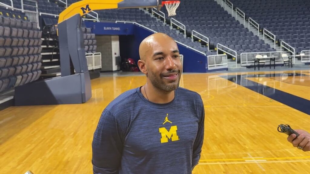Video: Justin Joyner, Akeem Miskdeen at Michigan Media Day 2025-26 | UM ...