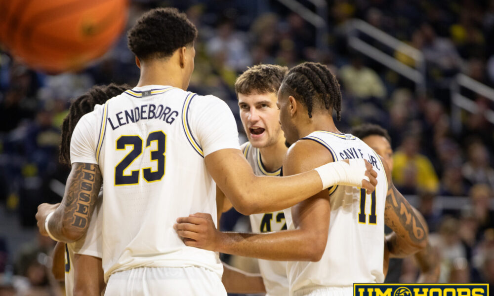 Notebook: Lendeborg close to '100%', Cason back as Michigan looks to ...