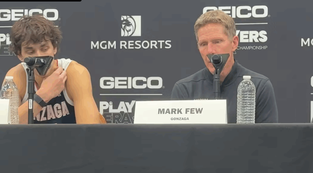 Video: Mark Few, Braden Huff recap blowout loss to Michigan | UM Hoops.com