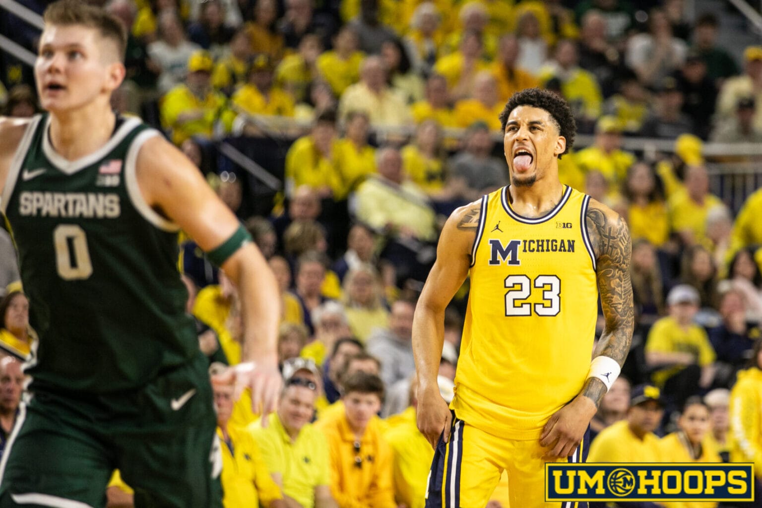 At the Buzzer: Michigan 90, Michigan State 80 | UM Hoops.com