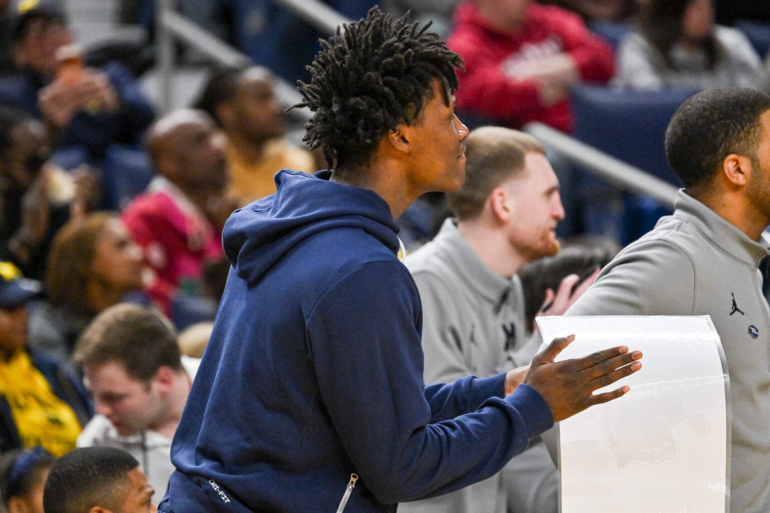 Coach Chaos: How L.J. Cason is still fueling Michigan's NCAA Tournament ...