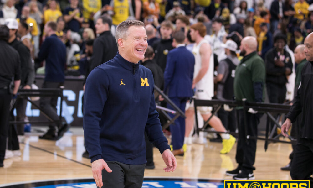 Video: Dusty May, Michigan players react to Elite Eight win over ...